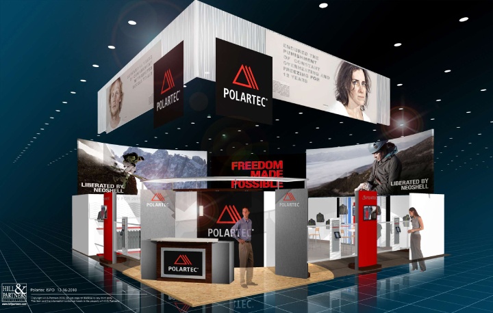 Hill & Partners designs and manages Polartec booth for ISPO Winter 2011 ...